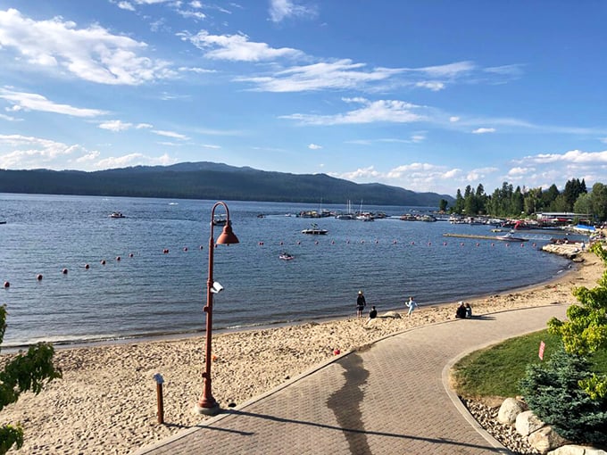 McCall's public beach offers that rare combination&mdash;pristine mountain lake waters with actual sand. The Hamptons could learn a thing or two.