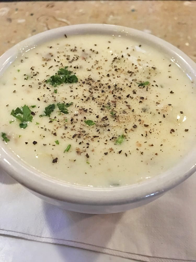 Creamy, dreamy, and studded with tender clams&mdash;this chowder doesn't need a foghorn to announce its deliciousness.