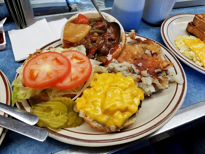 Behold the burger that launched a thousand food dreams&mdash;where melty cheese meets crispy edges in a symphony of comfort only Minnesota truly understands.