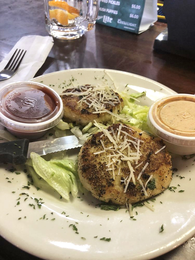 Crab cakes that could make a mermaid trade her tail! These golden beauties are the perfect marriage of crispy exterior and succulent crab meat.