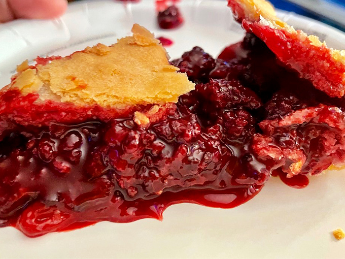 Not all treasure is buried&mdash;sometimes it's served on a plate. The legendary olallieberry pie offers the perfect balance of sweet-tart berries and buttery crust.