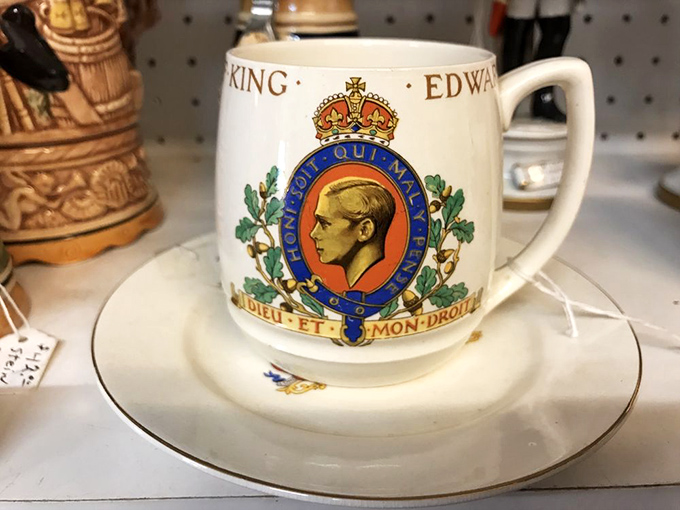 History in your hands! This King Edward VII coronation mug reminds us that before Instagram, we commemorated moments with keepsakes meant to last generations.