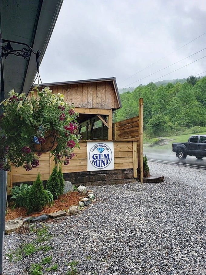 The Foggy Mountain Gem Mine offers a chance to channel your inner prospector&mdash;without the dysentery and hardship of the actual Gold Rush days.