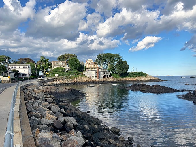 Where rocky coastline meets gentle waves. Marblehead's natural harbor defenses have protected this maritime gem since long before Instagram made it famous.