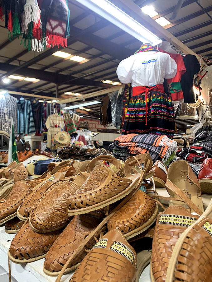 These intricately woven huaraches aren't just sandals &ndash; they're time machines to summer afternoons when your feet were happier and your wallet was fuller.