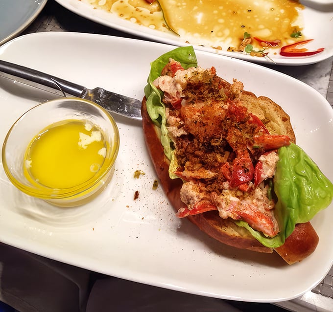 The lobster roll that launched a thousand return visits&mdash;buttery, toasted perfection cradling sweet chunks of lobster that would make a New Englander weep with joy.