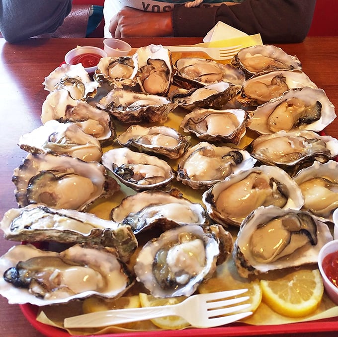 These oysters aren't just opened, they're revealed&mdash;like tiny ocean jewels waiting to transform your ordinary day into something special.