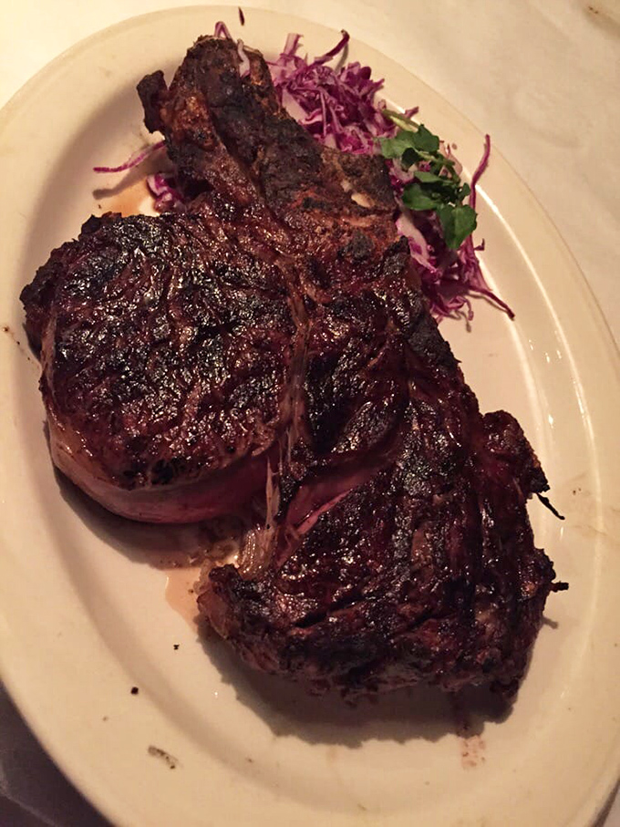 Behold the star of the show! This char-crusted masterpiece with a perfect pink center might make you consider moving to Orlando permanently.