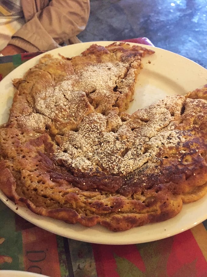 That pumpkin pancake isn't just breakfast, it's autumn on a plate &ndash; a golden-brown masterpiece that makes you want to high-five the chef.