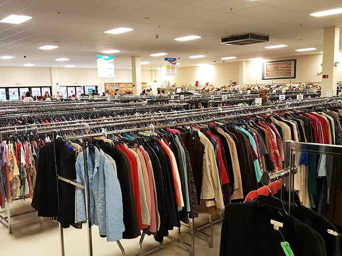 Not just clothes&mdash;entire wardrobes and potential identities hang in wait. That perfect blazer you've been searching for your whole life? It's here.