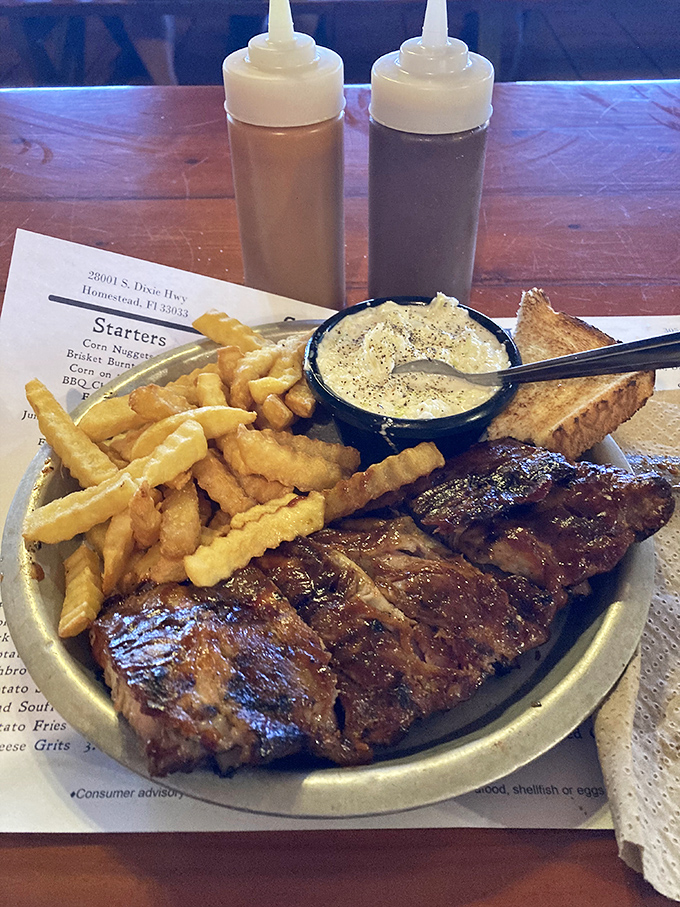 These ribs aren't just falling off the bone—they're practically jumping into your mouth with a smoky swagger that demands respect.