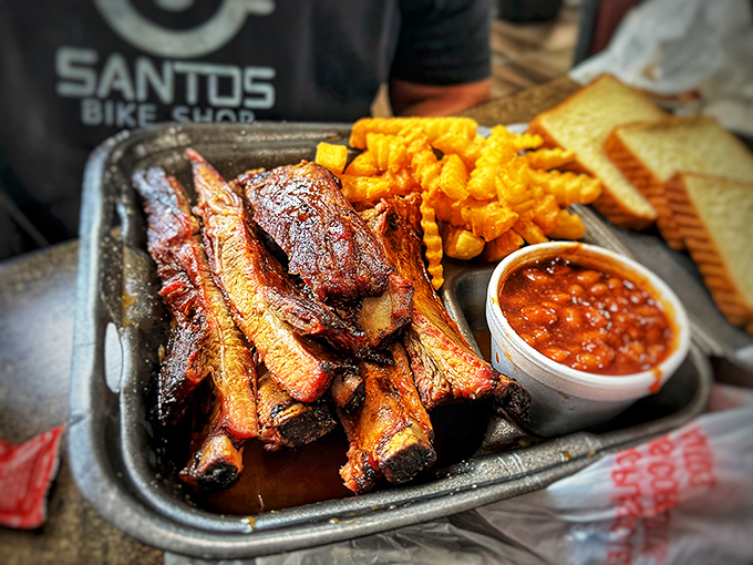 BBQ architecture at its finest&mdash;these ribs have the structural integrity to support that perfect bark while maintaining melt-in-your-mouth tenderness inside.