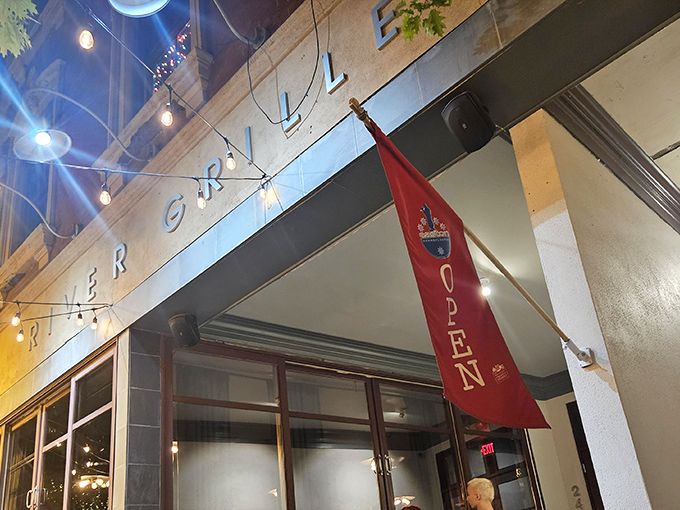 Canal boats and paddlers share the peaceful waters, proving that sometimes the best adventures happen at 4 miles per hour.