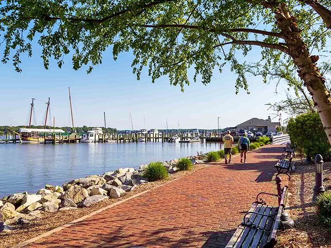 The Chester River waterfront promenade offers the perfect blend of natural beauty and human-scale design&mdash;like a Norman Rockwell painting you can actually stroll through.