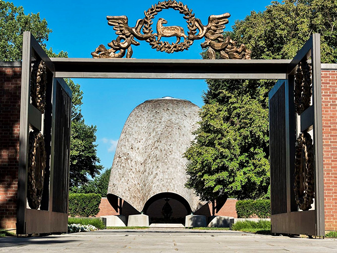 The Roofless Church proves that sometimes the most profound spiritual experiences happen when someone forgets to finish construction. Heaven is literally the ceiling here.