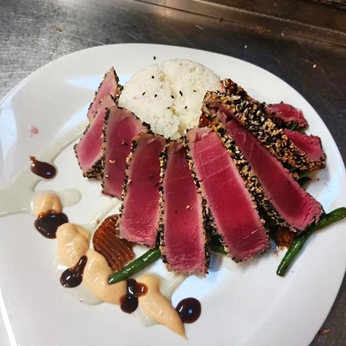 This sesame-crusted tuna isn't just perfectly seared&mdash;it's the kind of dish that makes you wonder why you'd ever eat anywhere else.