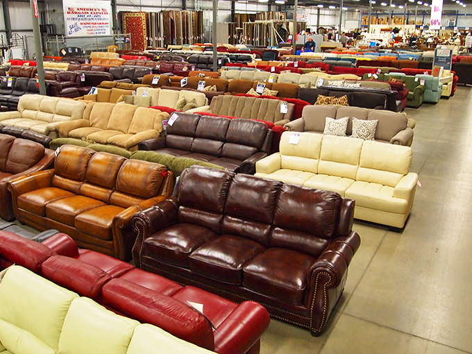 Sofa heaven exists, and it's in North Judson. Like a leather-bound library of comfort, each couch beckons with promises of Netflix marathons and Sunday naps.