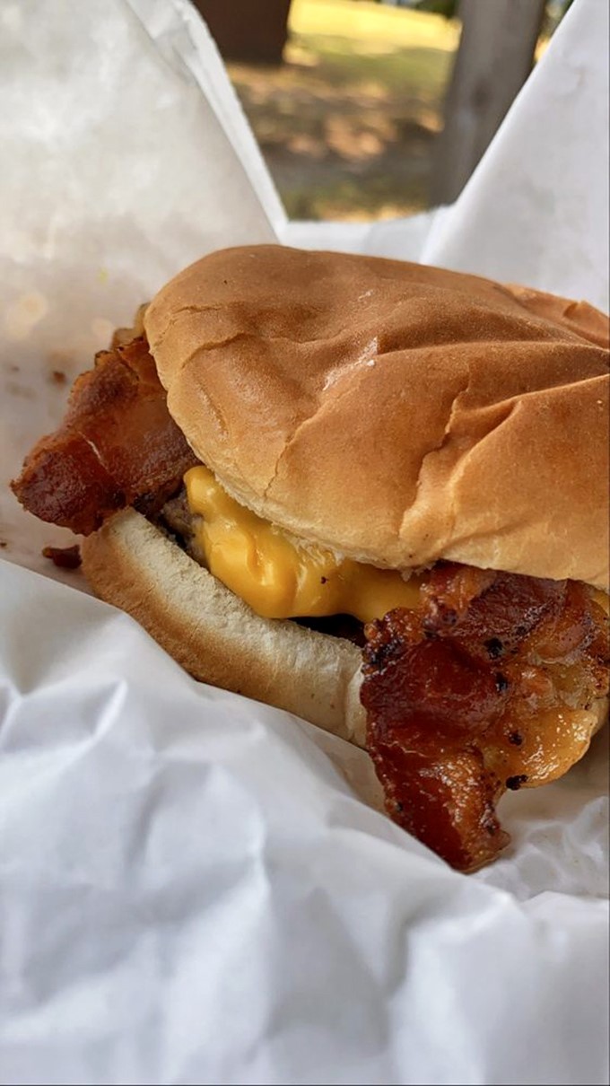 This isn't just a bacon cheeseburger, it's time travel between two buns&mdash;honest cooking that makes fancy restaurant burgers seem silly.