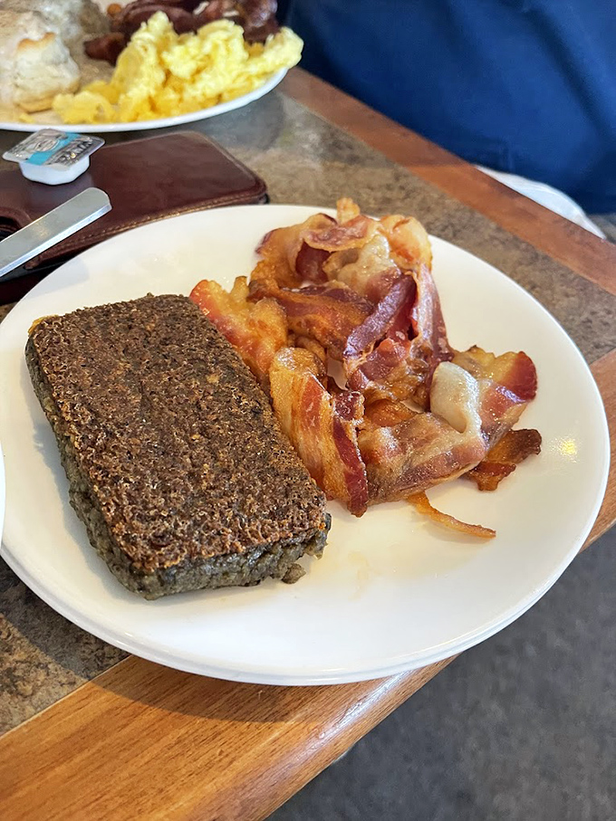 Scrapple and bacon: Delaware's dynamic duo of breakfast meats that turns ordinary mornings into extraordinary culinary adventures.