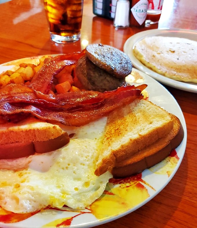 Breakfast perfection doesn't exi&mdash;oh wait, it does. This plate has the power to cure whatever ailed you from the night before.