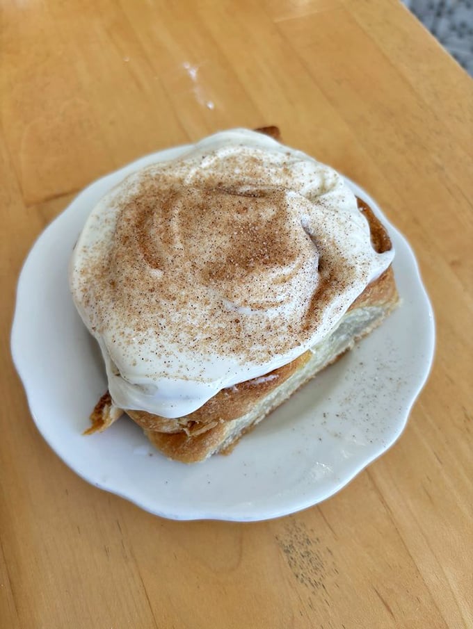 This cinnamon-dusted masterpiece isn't just breakfast—it's dessert with a morning permission slip attached.