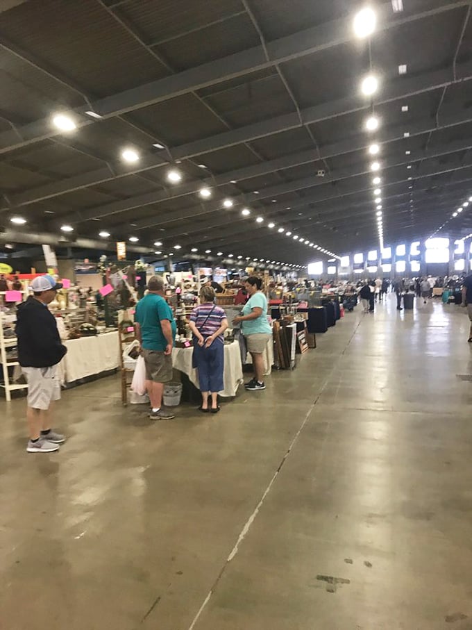The market's democratic appeal brings together every type of Oklahoman. Like a reunion where everyone's connected by the universal language of "good finds at great prices."
