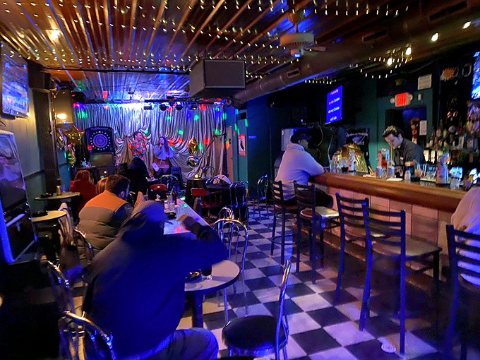 Afternoon regulars know the sweet spot: that golden hour when the bar's just lively enough for conversation but quiet enough for a cold one.