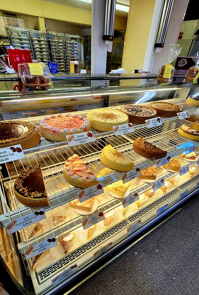 Callie's Candy Kitchen shares space with the cheesecake masters, proving that Pennsylvania knows how to satisfy every sweet craving imaginable.