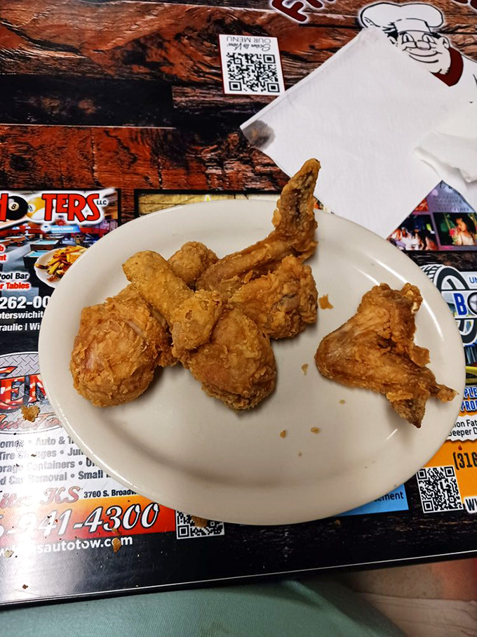 Golden-brown perfection that makes a more satisfying crunch than stepping on autumn leaves. This chicken doesn't need fancy plating to steal the show.