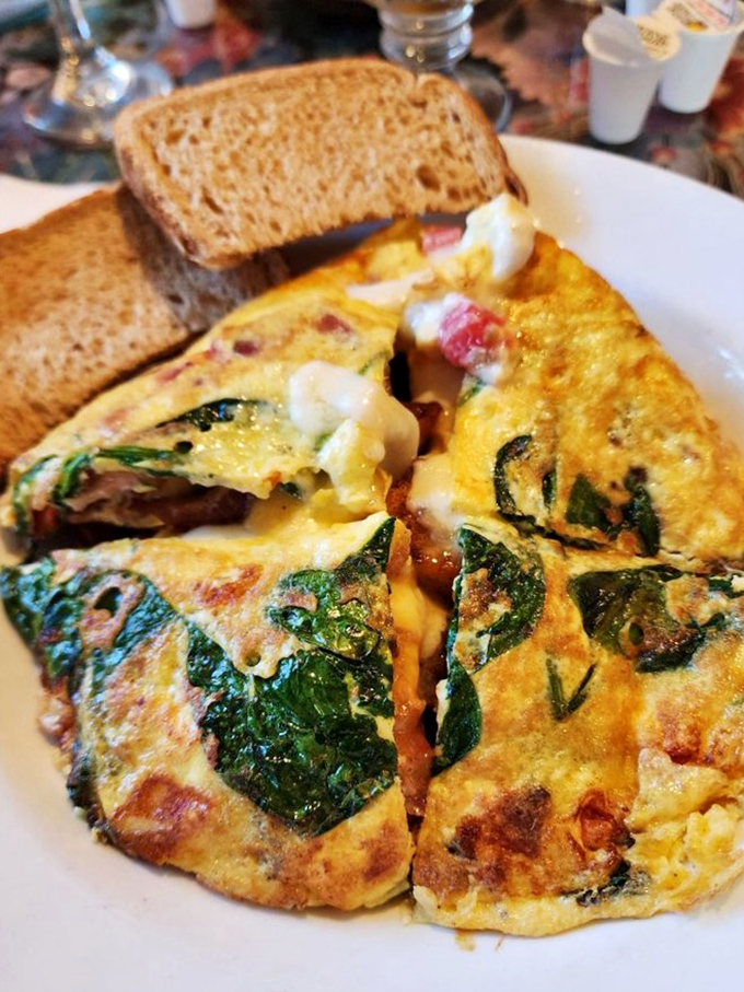 This isn't just quiche; it's a fluffy, leafy-green masterpiece that makes spinach exciting enough to impress even Popeye himself.