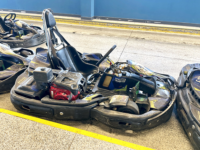 Meet your chariot – sleek, low to the ground, and packing more punch than your first cup of morning coffee.