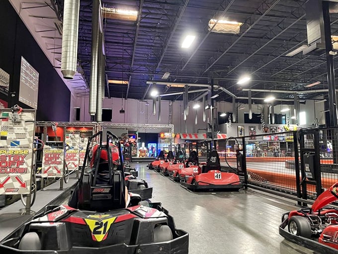 The starting grid: where everyday people transform into their racing alter-egos. No million-dollar sponsors required.