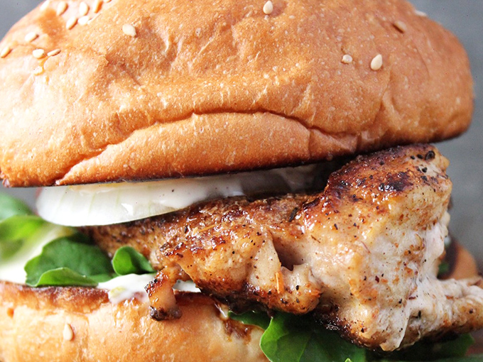 The legendary grouper sandwich in all its glory &ndash; perfectly seared fish that flakes at the mere suggestion of your fork. Worth driving across state lines for.
