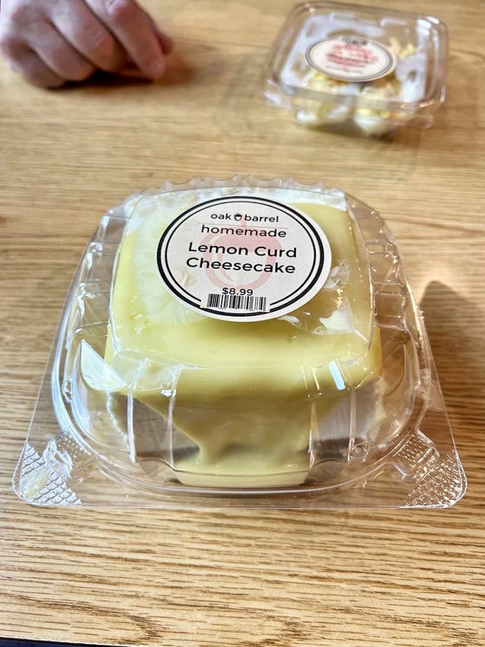 This lemon curd cheesecake isn't just dessert&mdash;it's sunshine captured in creamy, tangy perfection. One bite and you'll understand why people make pilgrimages here.