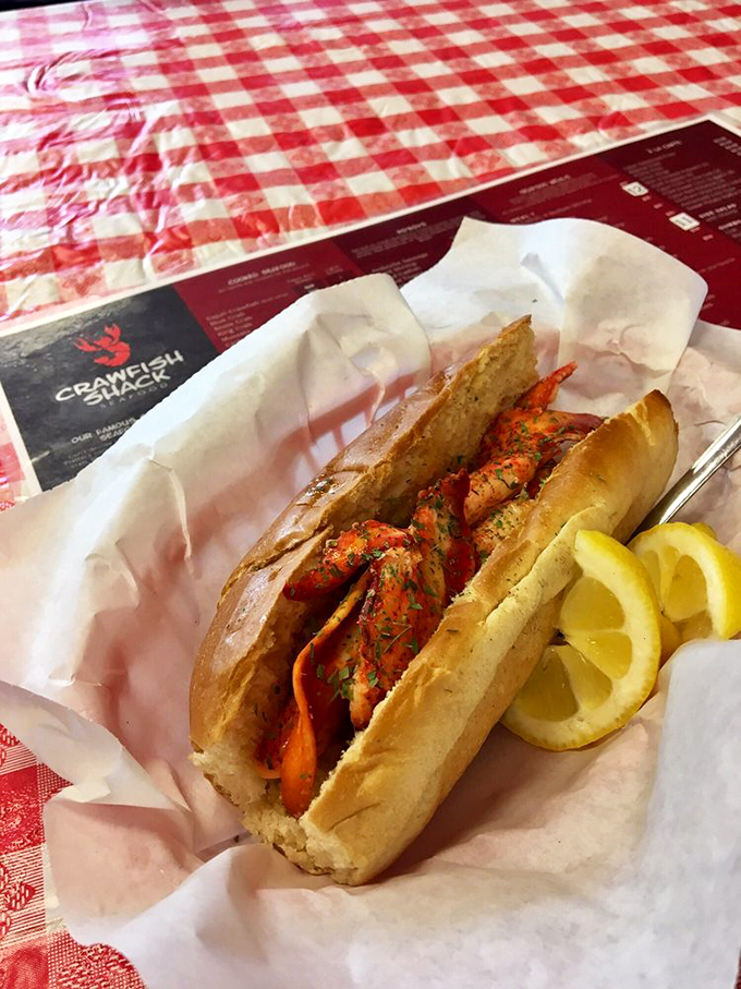 The lobster roll that launched a thousand food pilgrimages. Perfectly buttered bread cradling sweet lobster meat—simplicity that speaks volumes.