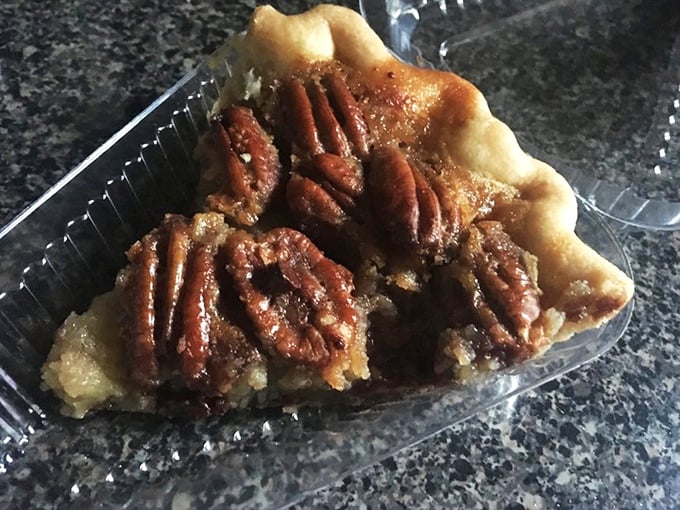 This isn't just pecan pie—it's pecan enlightenment. Those perfectly arranged nuts are practically winking at you.