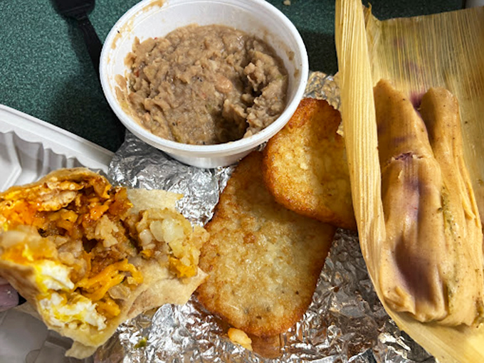 These birria tacos aren't just a meal, they're an event. Crispy, meaty, and served with consomm&eacute; for dipping &ndash; it's interactive eating at its most delicious.