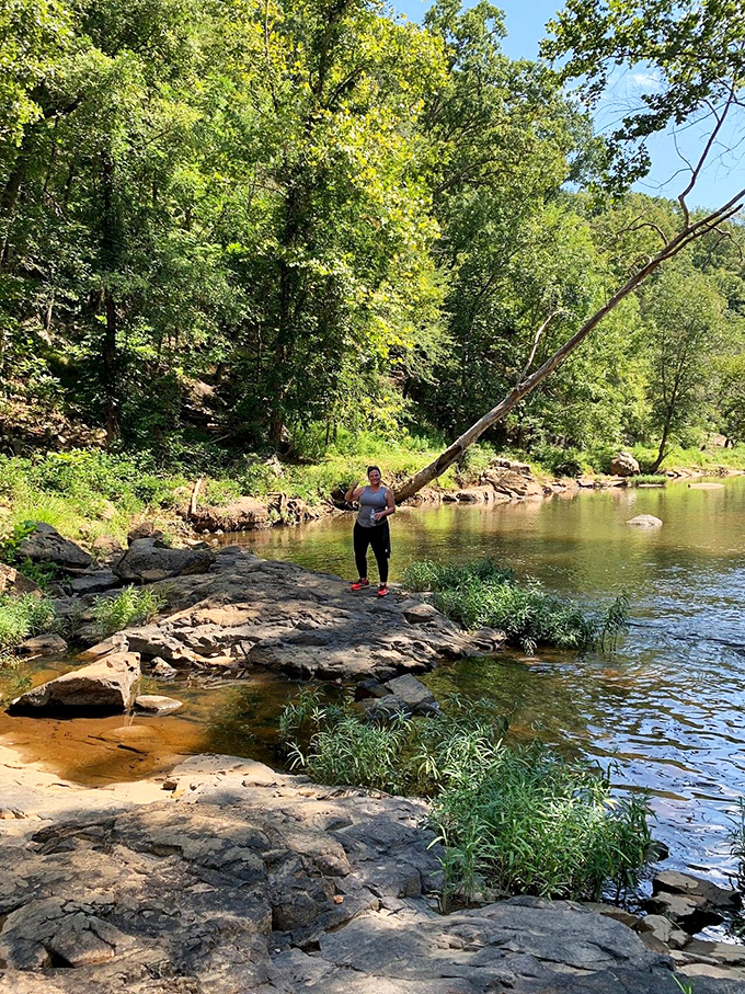 Finding your zen moment at the river's edge&mdash;where North Carolina's wilderness meets your soul and cell reception conveniently disappears.