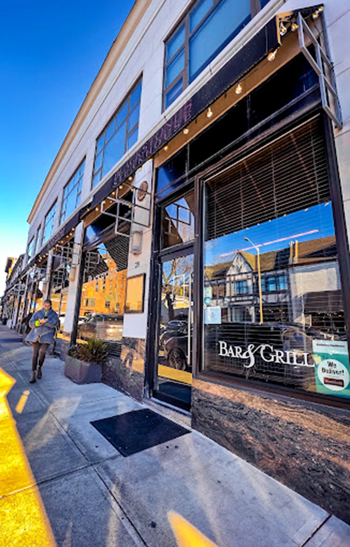 Blackstones' simple storefront could easily be missed, but your taste buds would never forgive you.