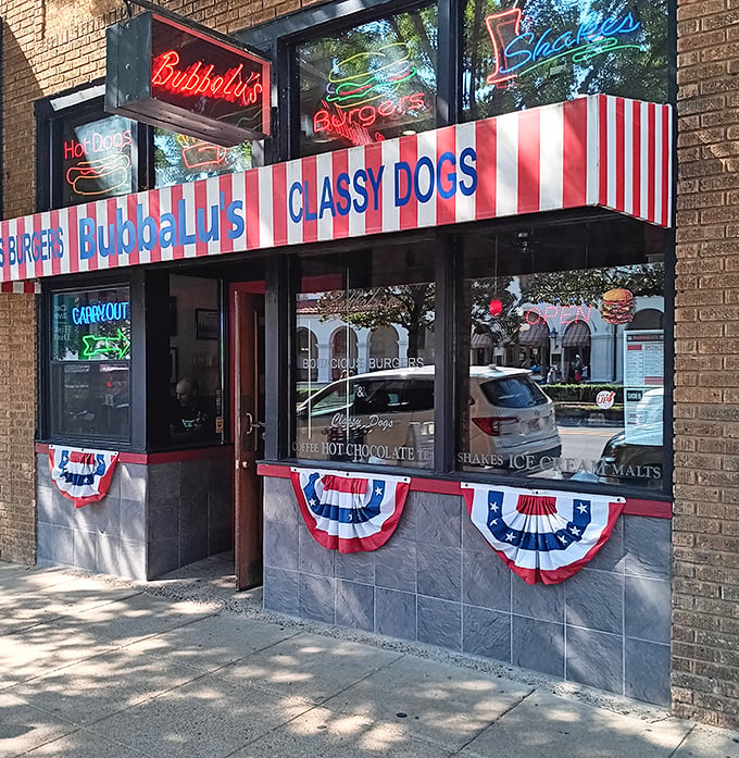 Bubbalus brings carnival-worthy hot dog magic to downtown Hot Springs with a storefront that's as bold as its flavors.