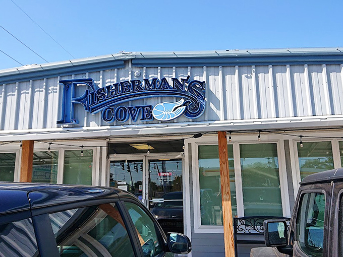 Fisherman's Cove keeps it simple—because when your seafood's this good, who needs fancy decorations?