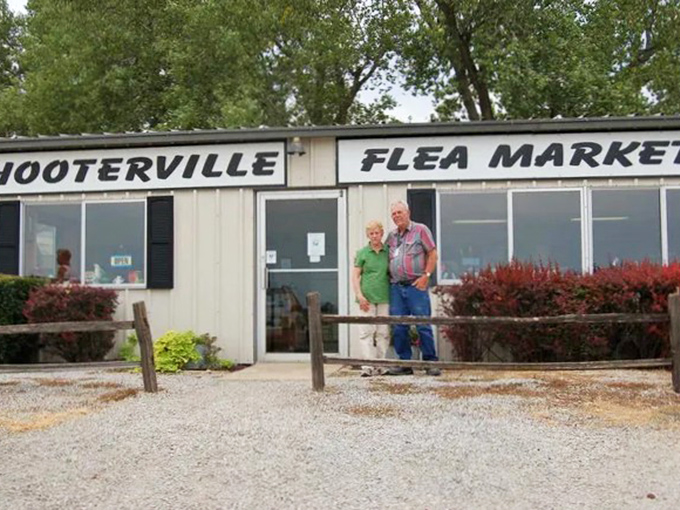 Hooterville's modest exterior belies the treasures within&mdash;like finding out your quiet neighbor used to tour with The Rolling Stones.