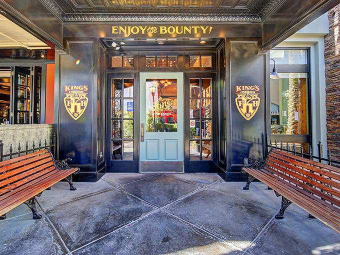 "Enjoy the Bounty!" isn't just a sign&mdash;it's the philosophy that makes King's Fish House feel like Neptune's private dining room.