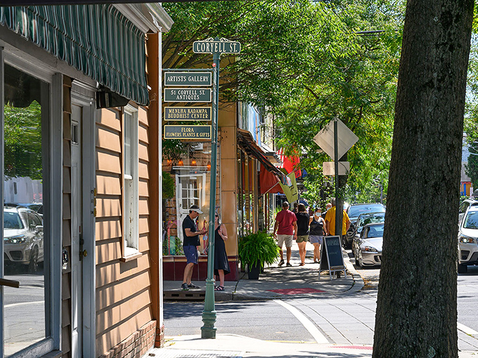Lambertville's tree-lined streets showcase historic architecture that would make any Instagram filter completely unnecessary.