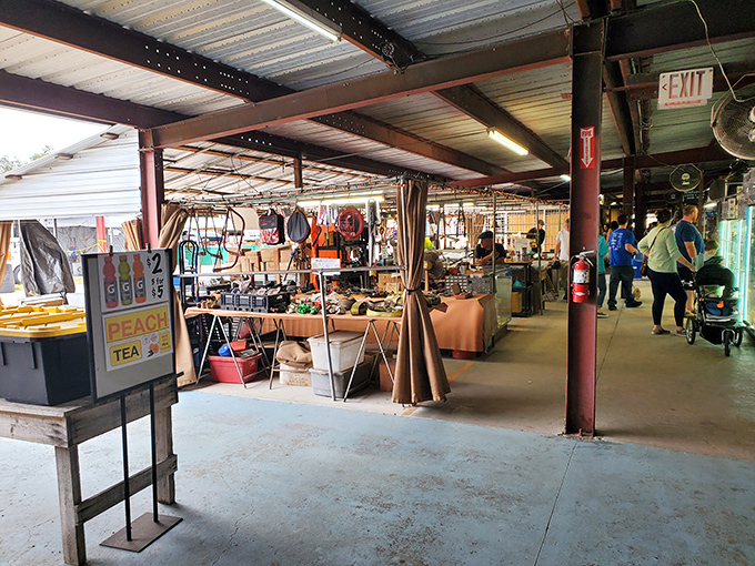 Antique heaven under wooden beams! Renninger's offers a climate-controlled treasure hunt where the past meets present in the most delightful ways.