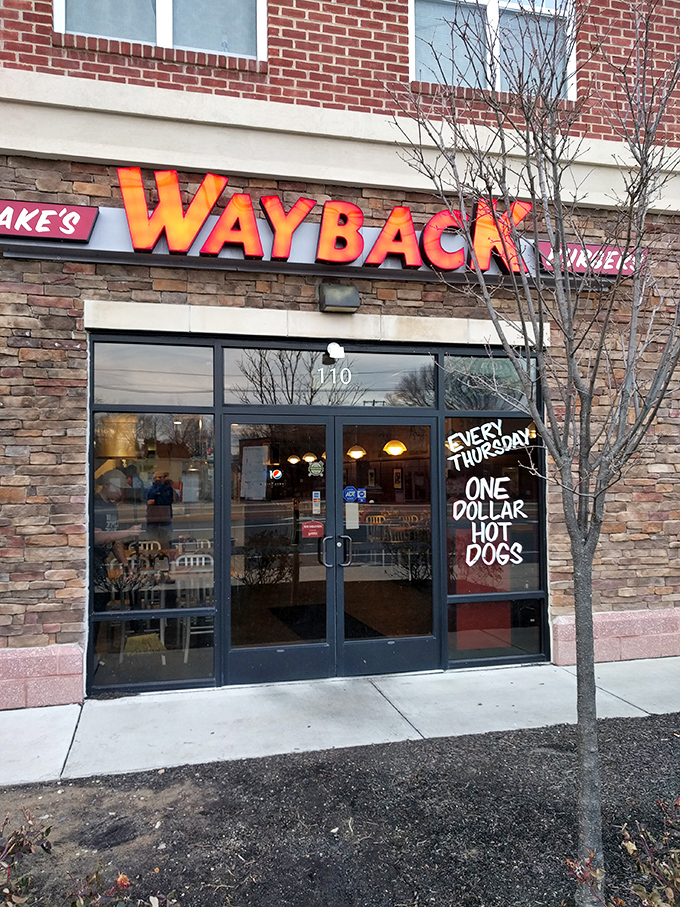One Dollar Hot Dog Thursday? Wayback Burgers knows the direct path to a college student's heart&mdash;through their wallet.