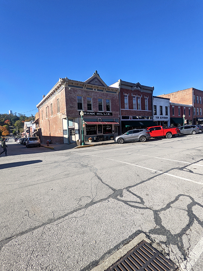 Weston's charming main drag looks like the movie set where every Hallmark Christmas romance reaches its heartwarming conclusion.