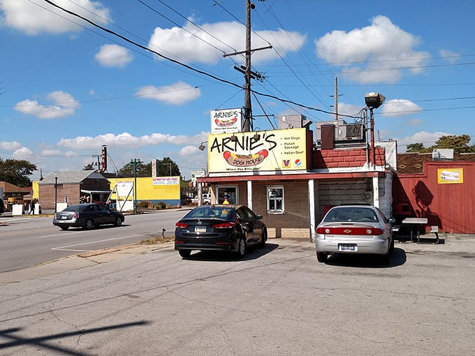 Arnie's unassuming exterior hides Polish sausage greatness &ndash; proof that culinary treasures often hide in the most modest packages.