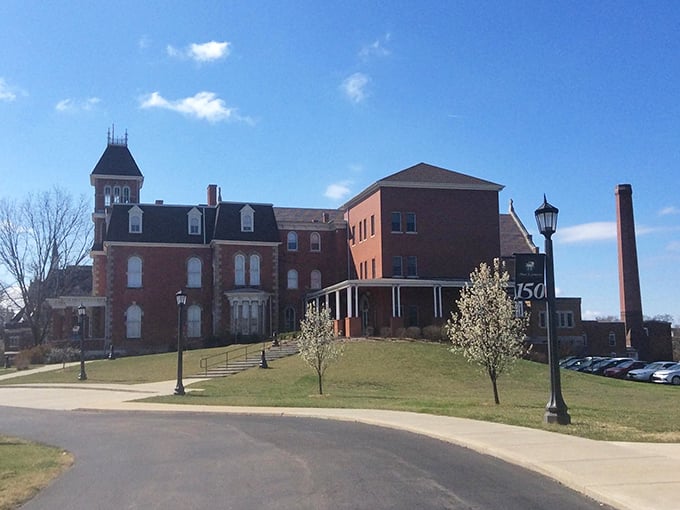 The mighty Missouri River meets historic Atchison in a view that would make Mark Twain reach for his notebook.