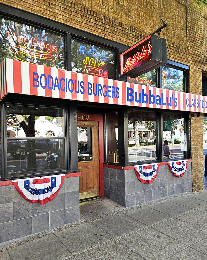 Those neon signs aren't just decoration &ndash; they're beacons guiding hungry souls to hot dog nirvana in the heart of Hot Springs.